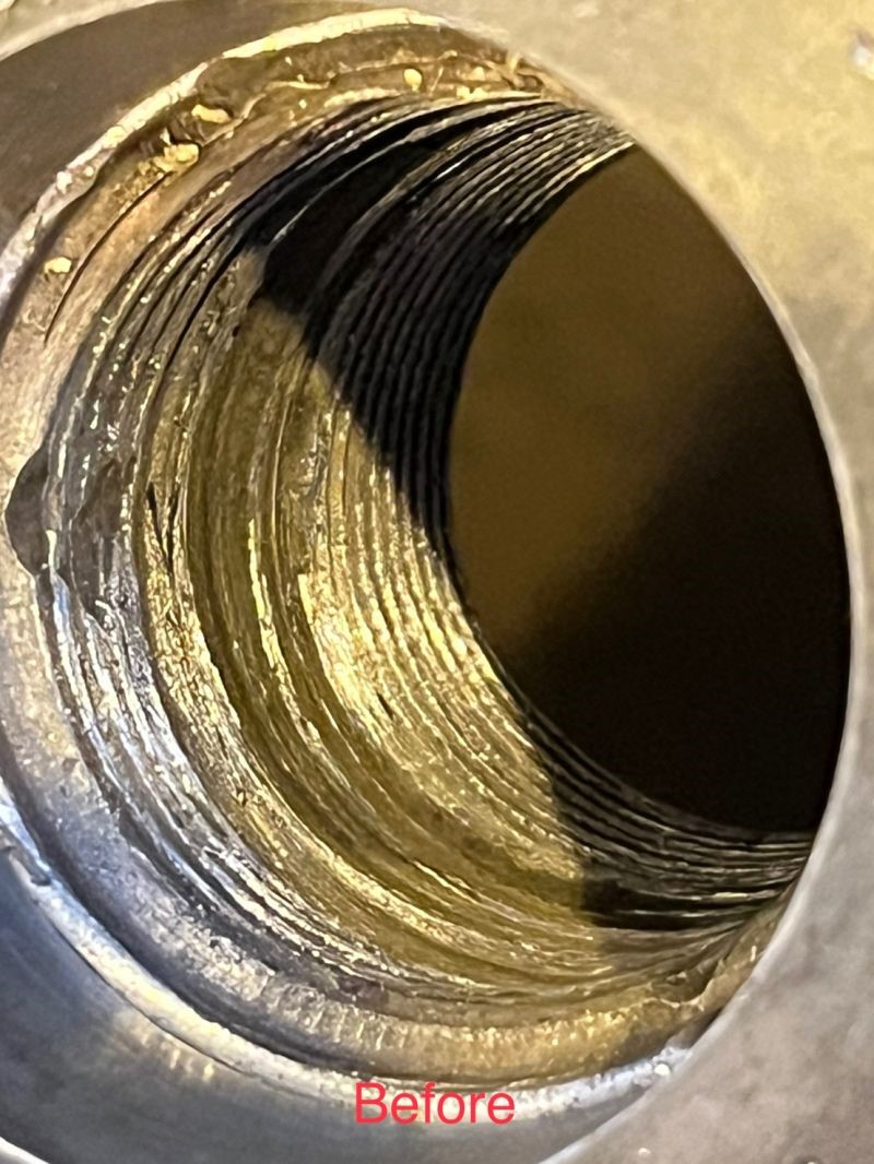 LP Turbine Shell Bolt Hole Repair by T&W Valve and Machine