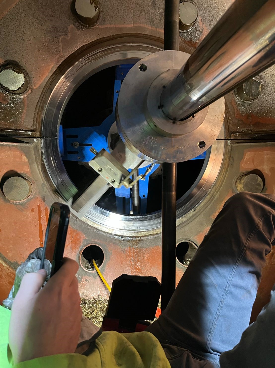 Weld Build Up and Machining of ID Fan Bearing Housing Project by T&W ...